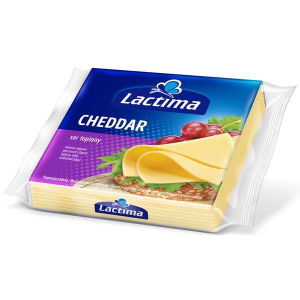 Lactima Сир плавлений тостовий Чеддер 130 г купити в магазині Litaly