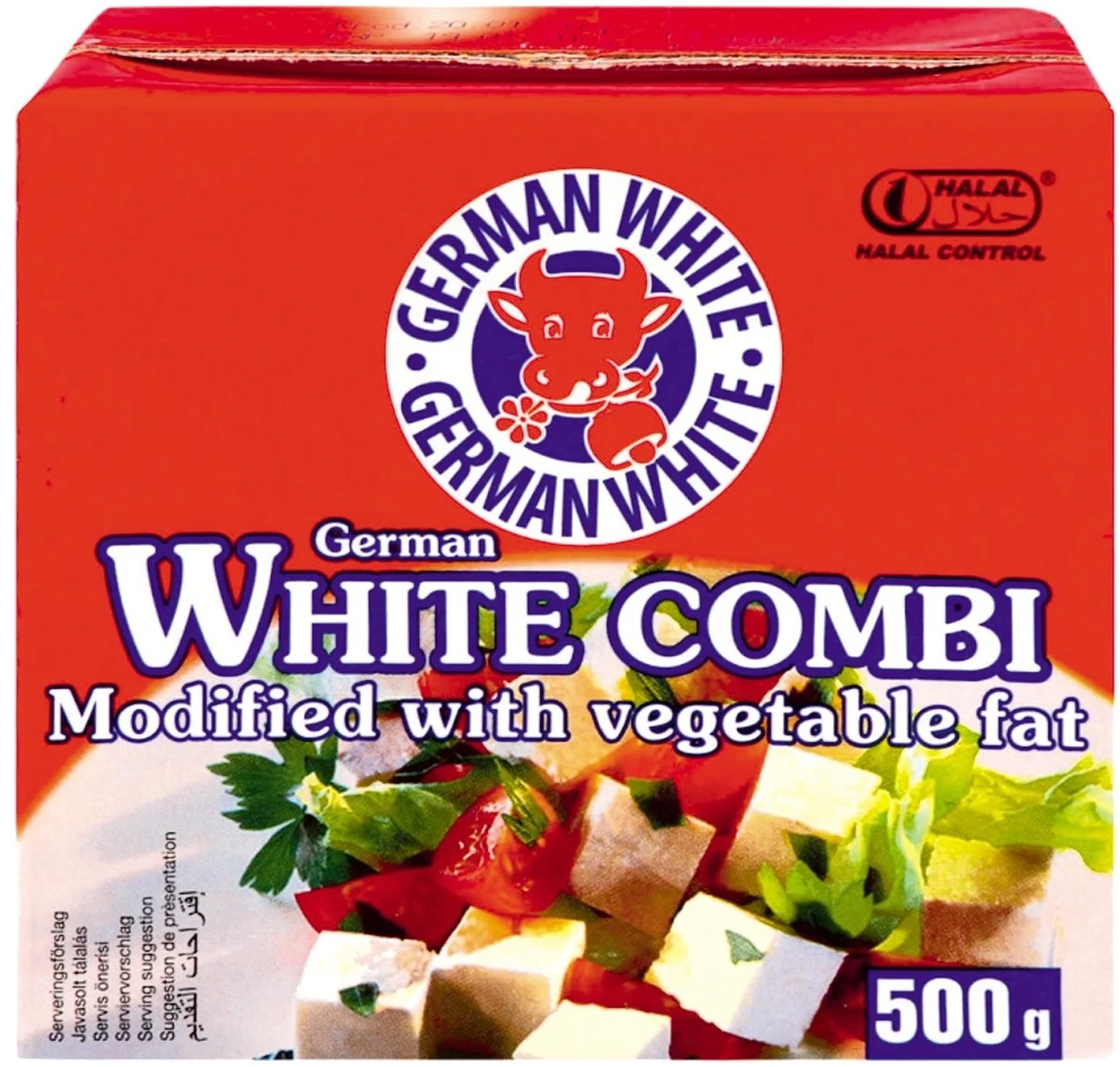 German White Combi Продукт сирний м'який 500 г купити в магазині Litaly