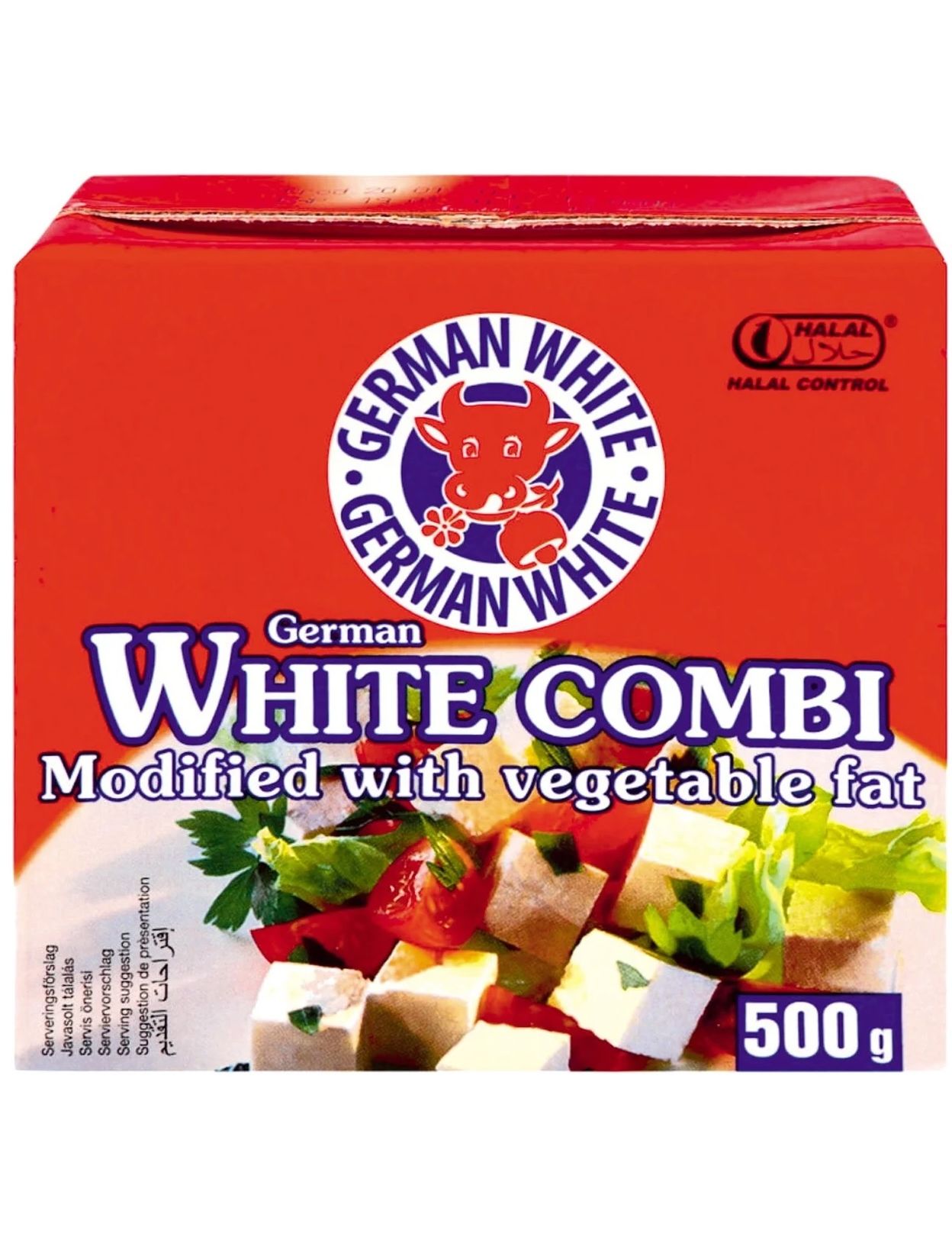 German White Combi Продукт сирний м'який 500 г купити в магазині Litaly